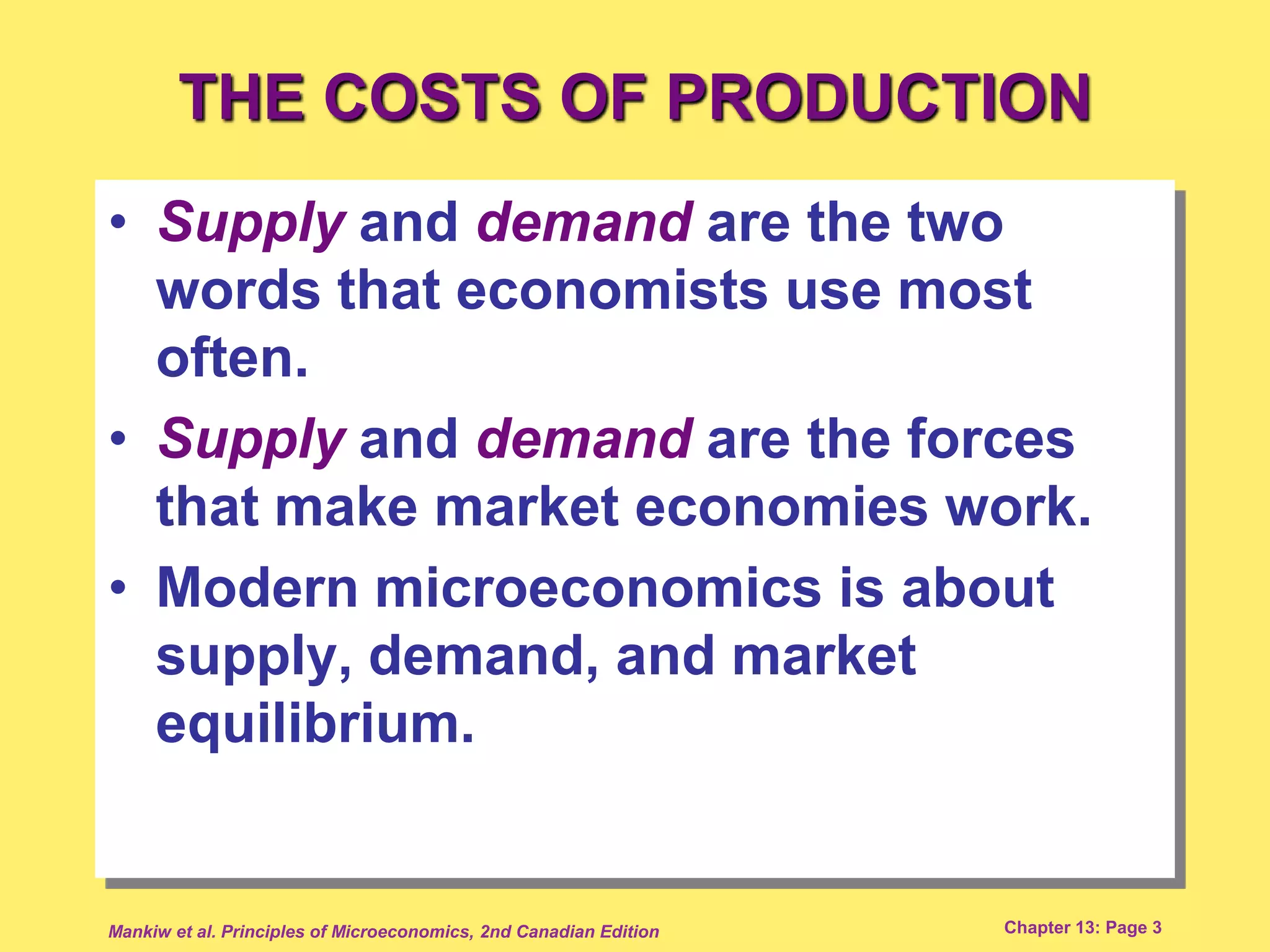 Cost Of Production | PPTX