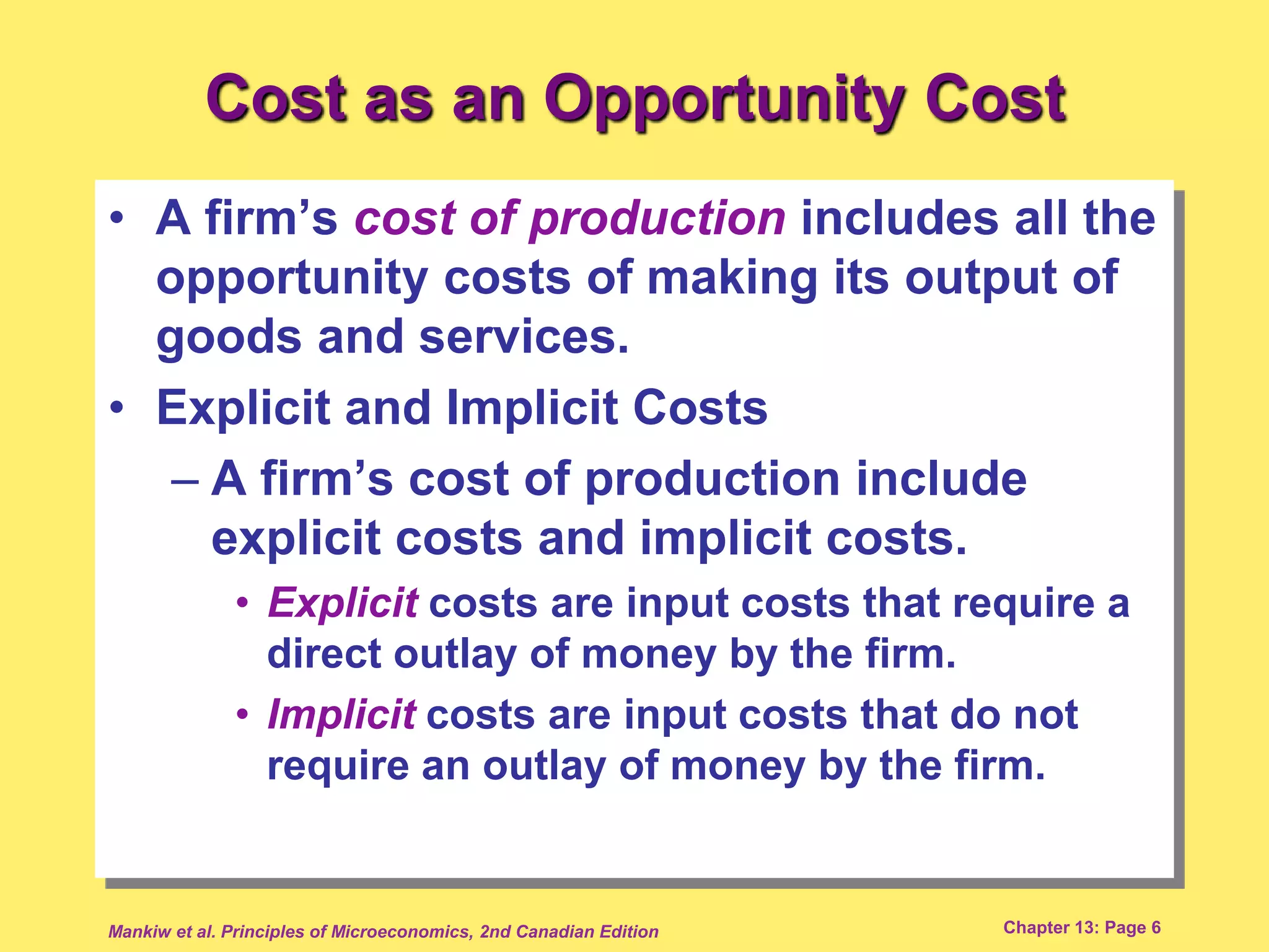 Cost Of Production | PPTX