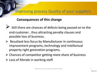 Cost of Poor quality | PPTX