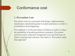 Cost of quality | PPTX