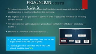 Cost of quality | PPTX