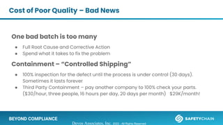 Measuring the Real Cost of Quality: Methods, Models & Tips | PPT