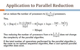 Cost optimal algorithm | PPT
