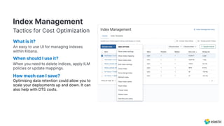 Saving money with Elastic | PPT