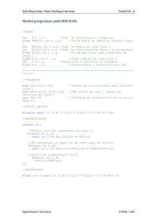Cost optimization of a freight vessel fleet | PDF
