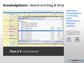 Nomitech: CostOs Estimating Product Overview | PDF