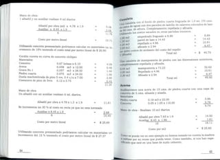 Costos Tablas y Especificacion para la Industria de La construccion ...