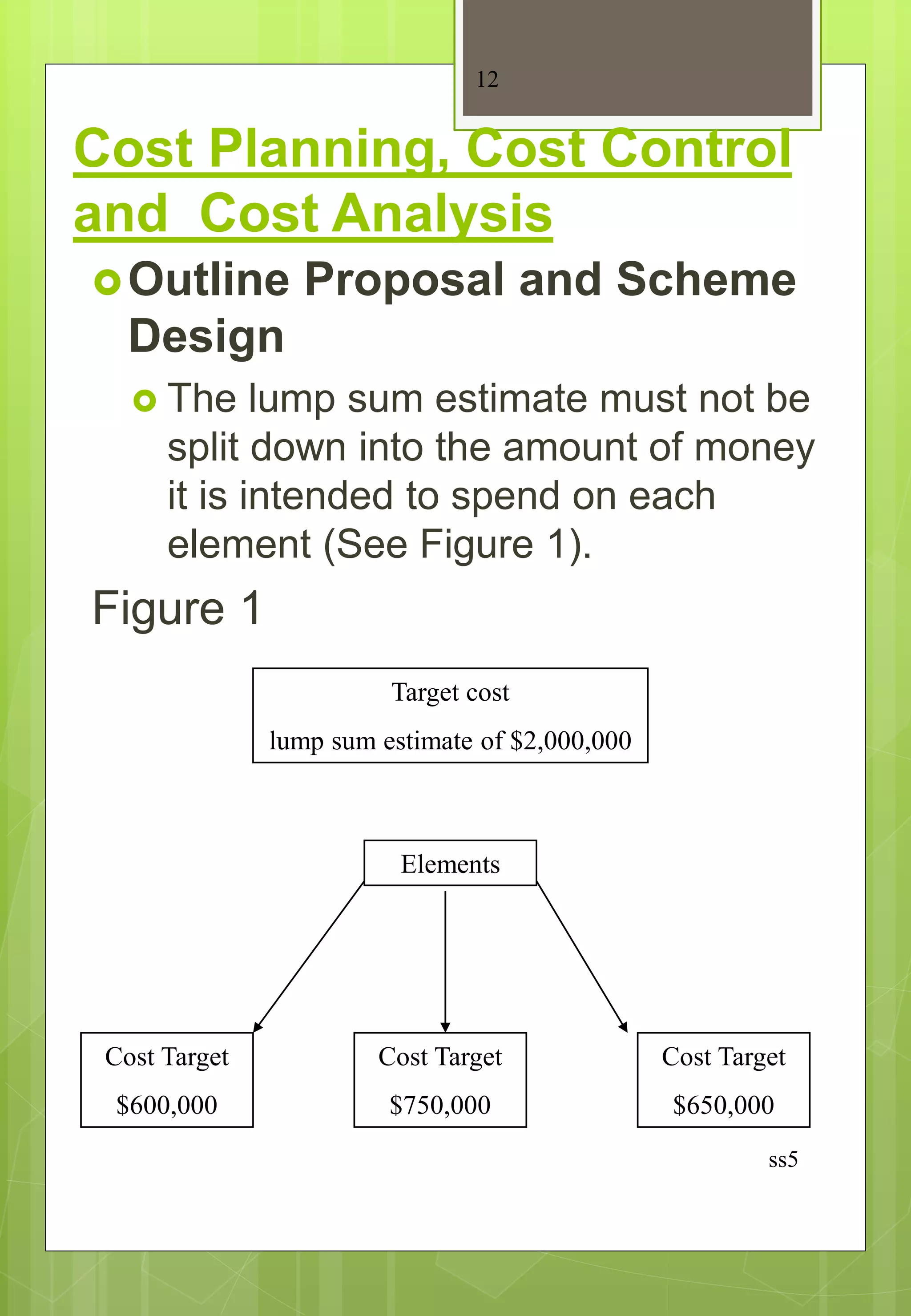 Cost plan | PDF