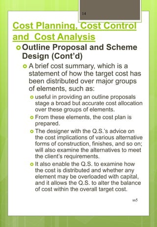 Cost plan | PPT