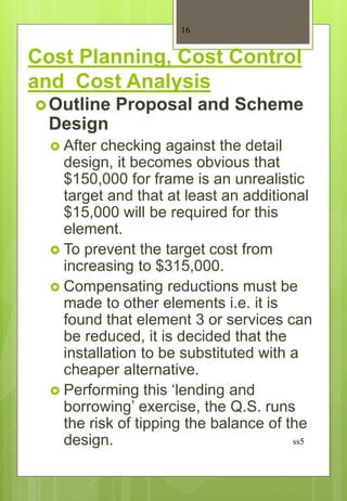 Cost plan | PPT