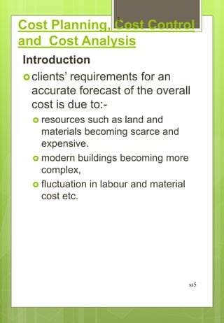 Cost plan | PPT