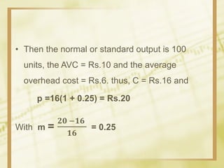 Cost plus pricing | PPTX