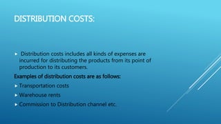 classification of cost according to finction | PPTX