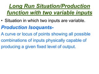 Cost & Production Analysis For MBA Students.ppt | Business | Business ...