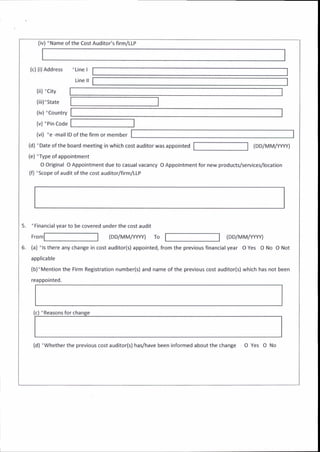 Cost records and audit amendment rules | PDF