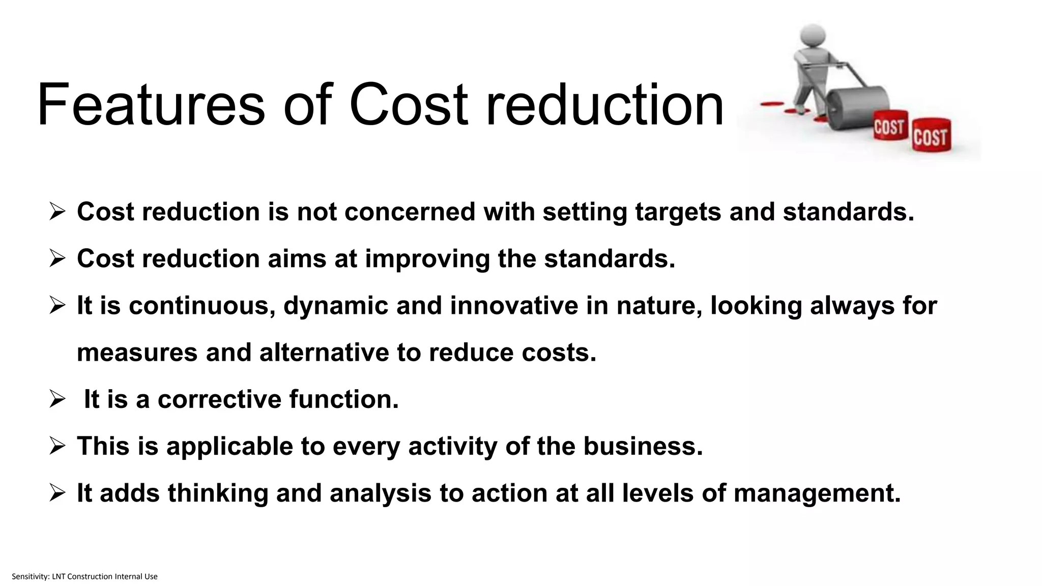 Cost reduction | PPTX