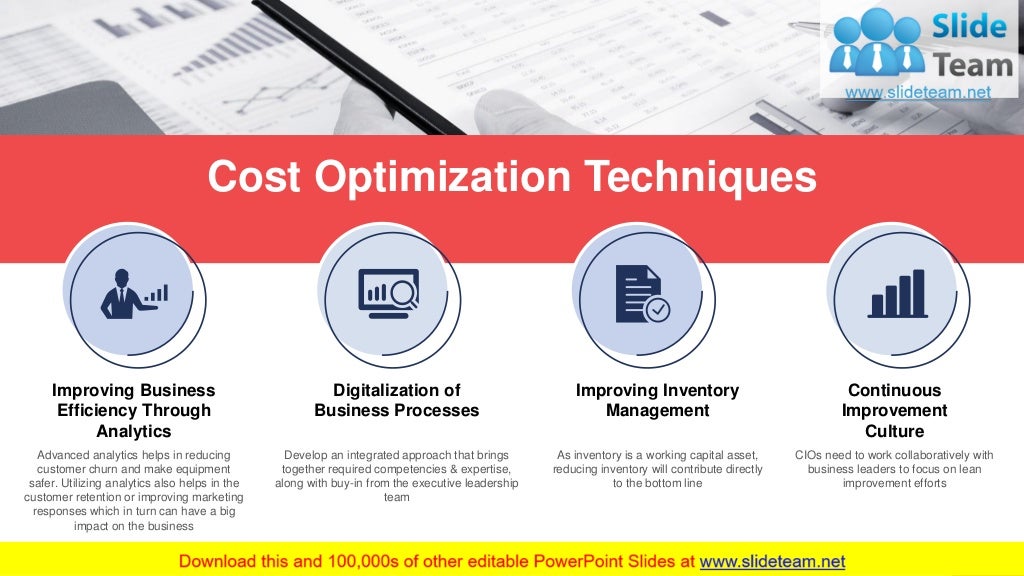 Cost Reduction Plans PowerPoint Presentation Slides