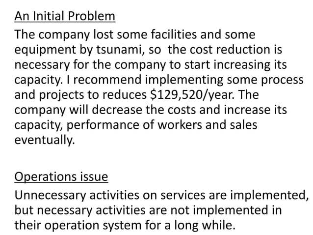Cost reduction process and projects | PPTX