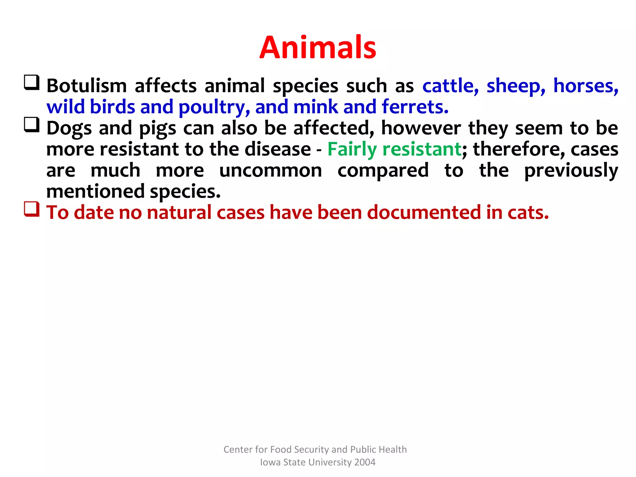 Costridial toxins botulinum toxin | PPT