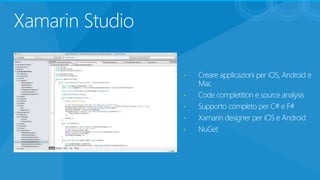 Costruire applicazioni-cross-platform-con-xamarin-visual-studio-2013 | PPT