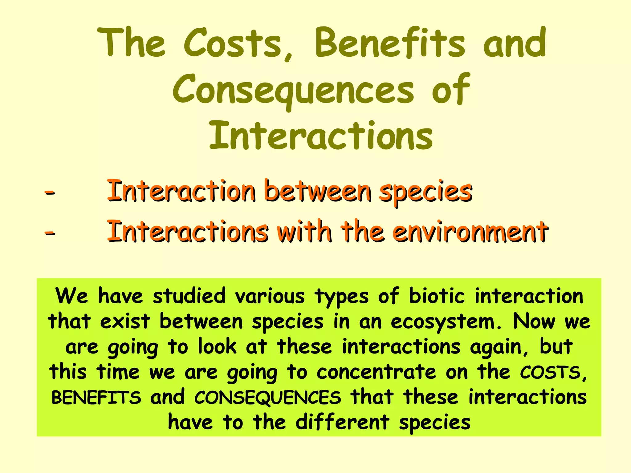 Costs Benefits Consequences | PPT