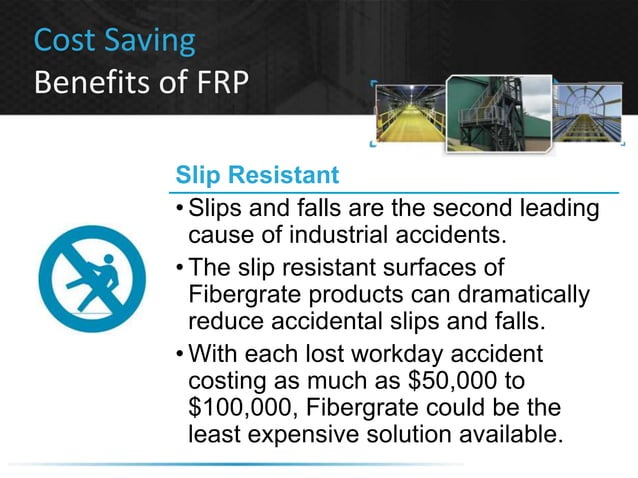 Cost Saving Benefits of FRP | PPTX
