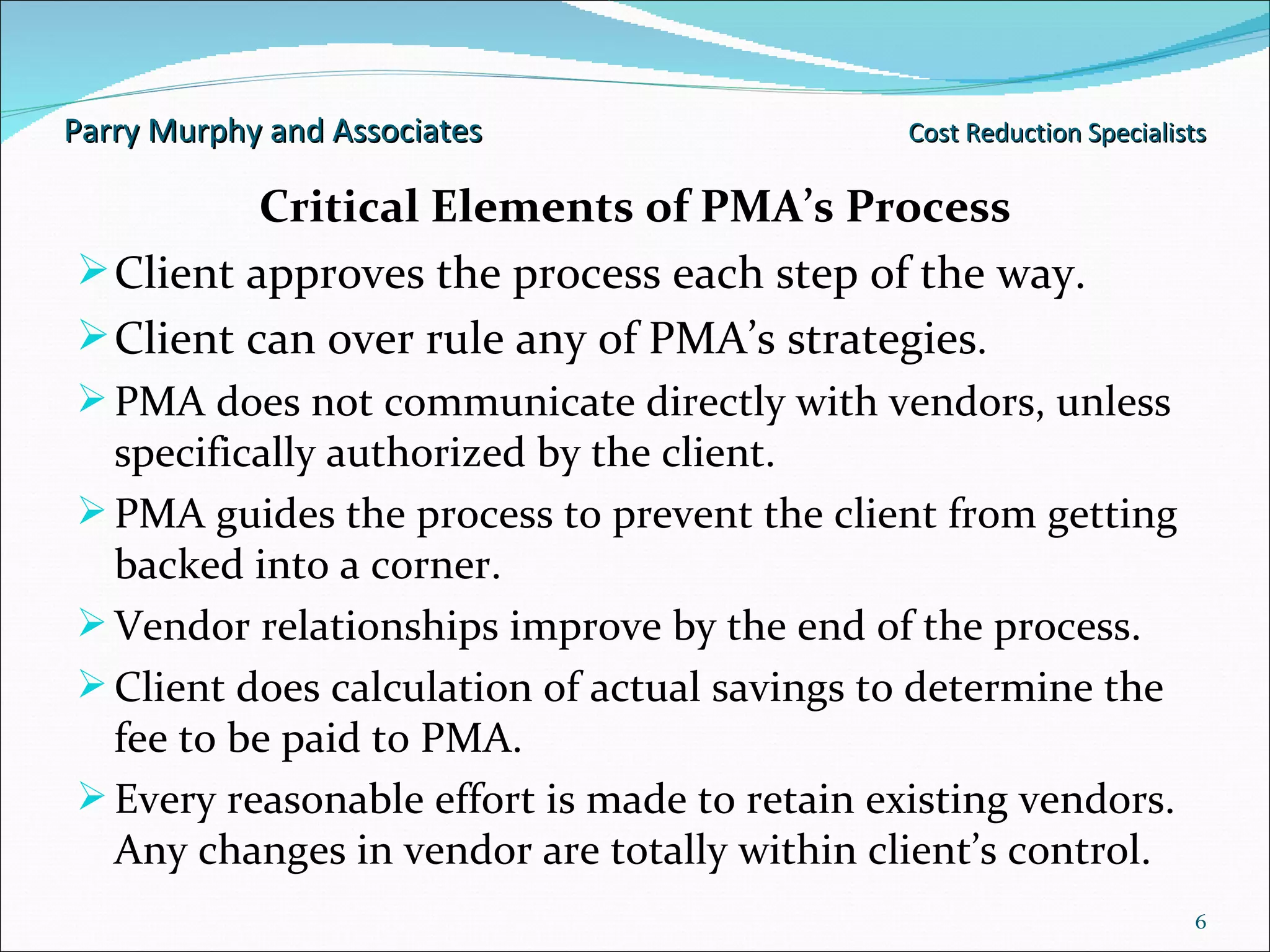 Cost Savings Presentation May 2012 | PPT
