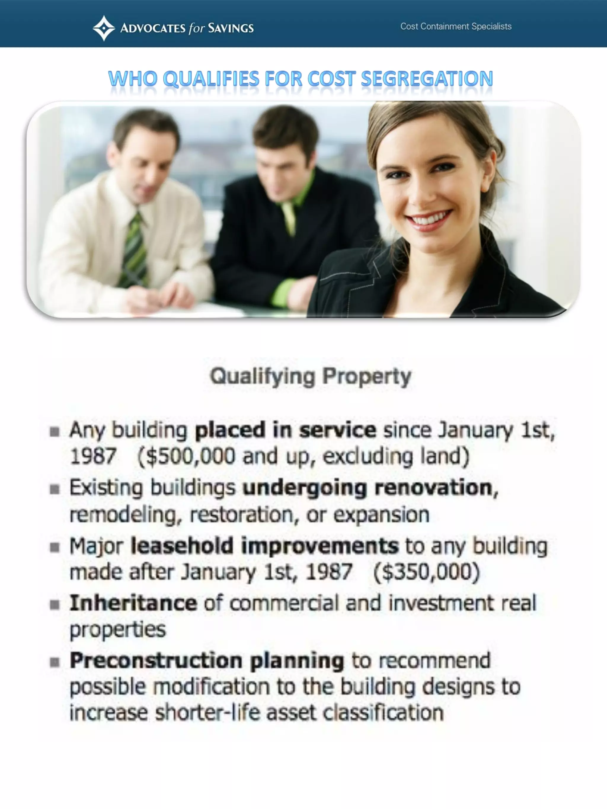 What is Cost Segregation? | PDF