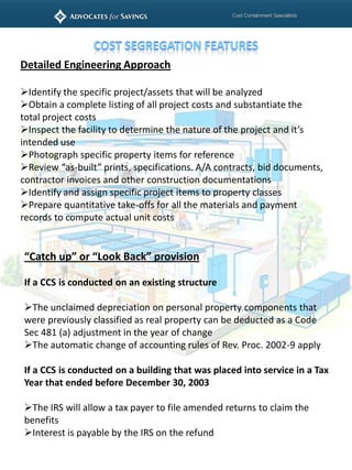What is Cost Segregation? | PDF