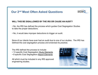 Cost Segregation, What Is It? | PDF | Business Accounting & Finance ...