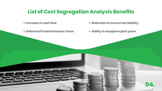 Cost segregation study and its benefits | PPT