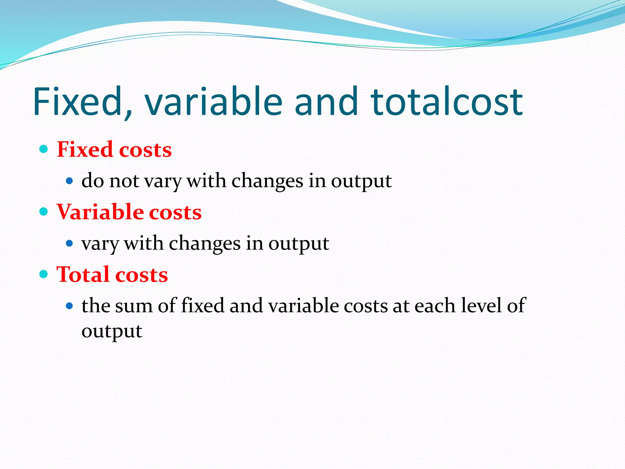 Costs functions | PPTX