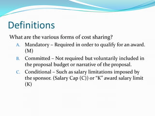 Cost Sharing Basics | PDF