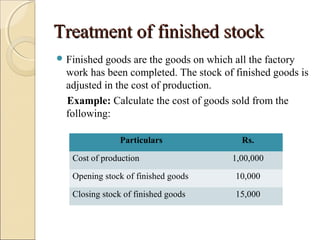Cost sheet | PPT