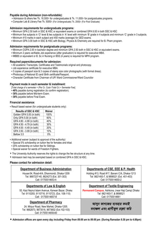 Cost sheet fall 2017 Md Asadujjaman | PDF | Postgraduate Education | College Education