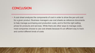 Cost sheet preparation.pptx