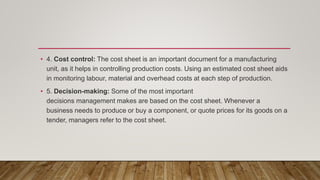 Cost sheet preparation.pptx