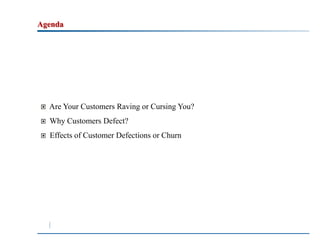 Costs of Dissatisfied Customers | PPTX