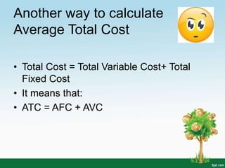 Costs of production | PPTX