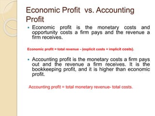 Costs of Production | PPTX