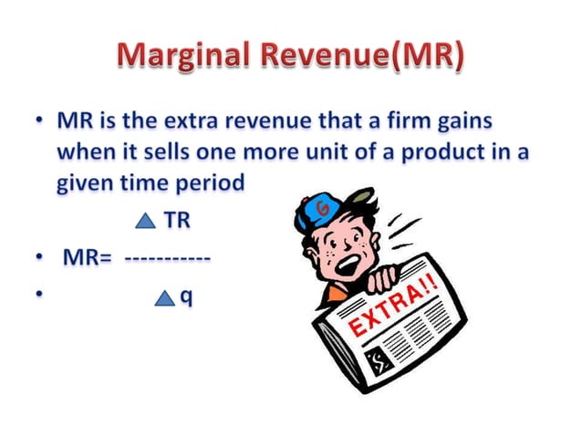 Costs, revenue and profit