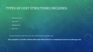 Cost structure | PPTX