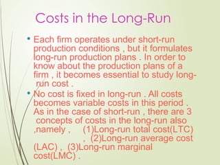 Cost Theory in the short run and in the long run.pptx