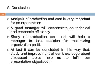 Cost theory analysis | PPTX