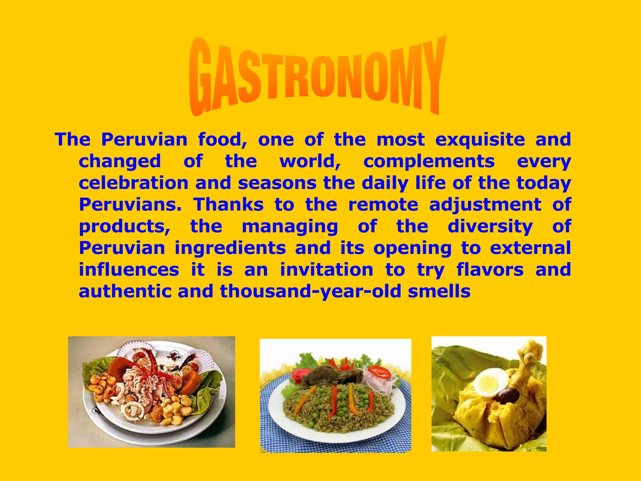 Peruvian customs | PPT