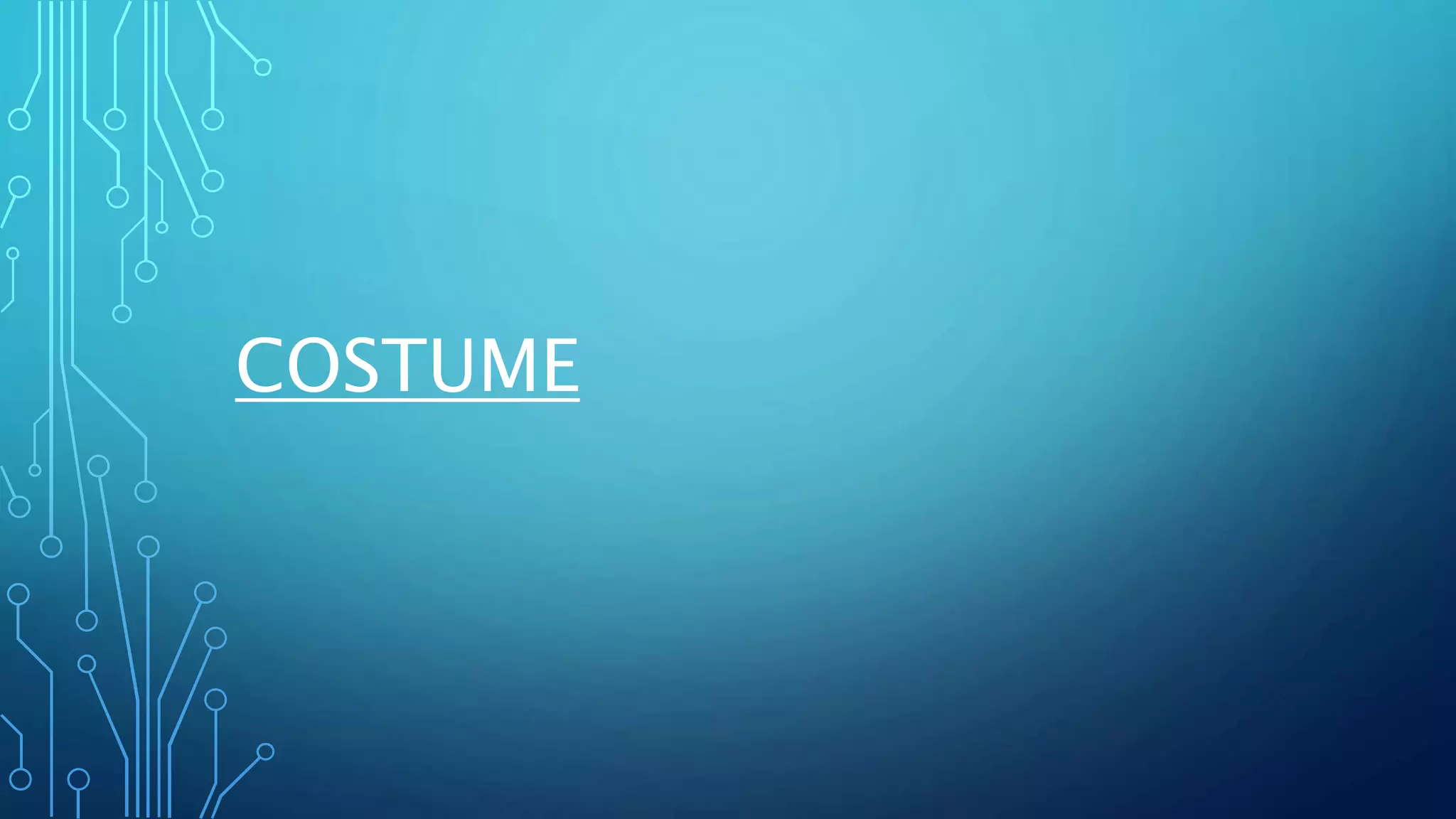 Costume | PPT