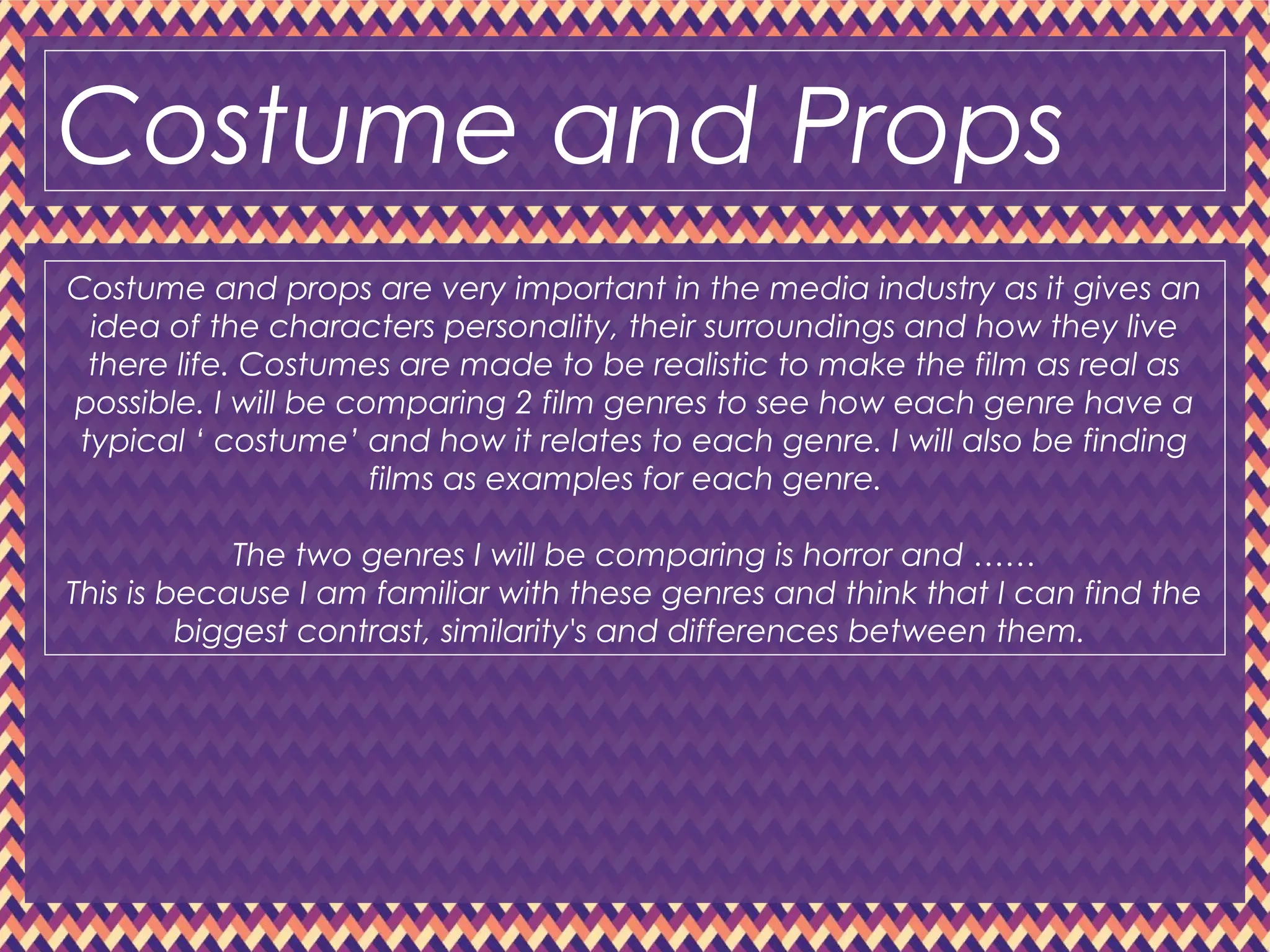 Costume | PPT