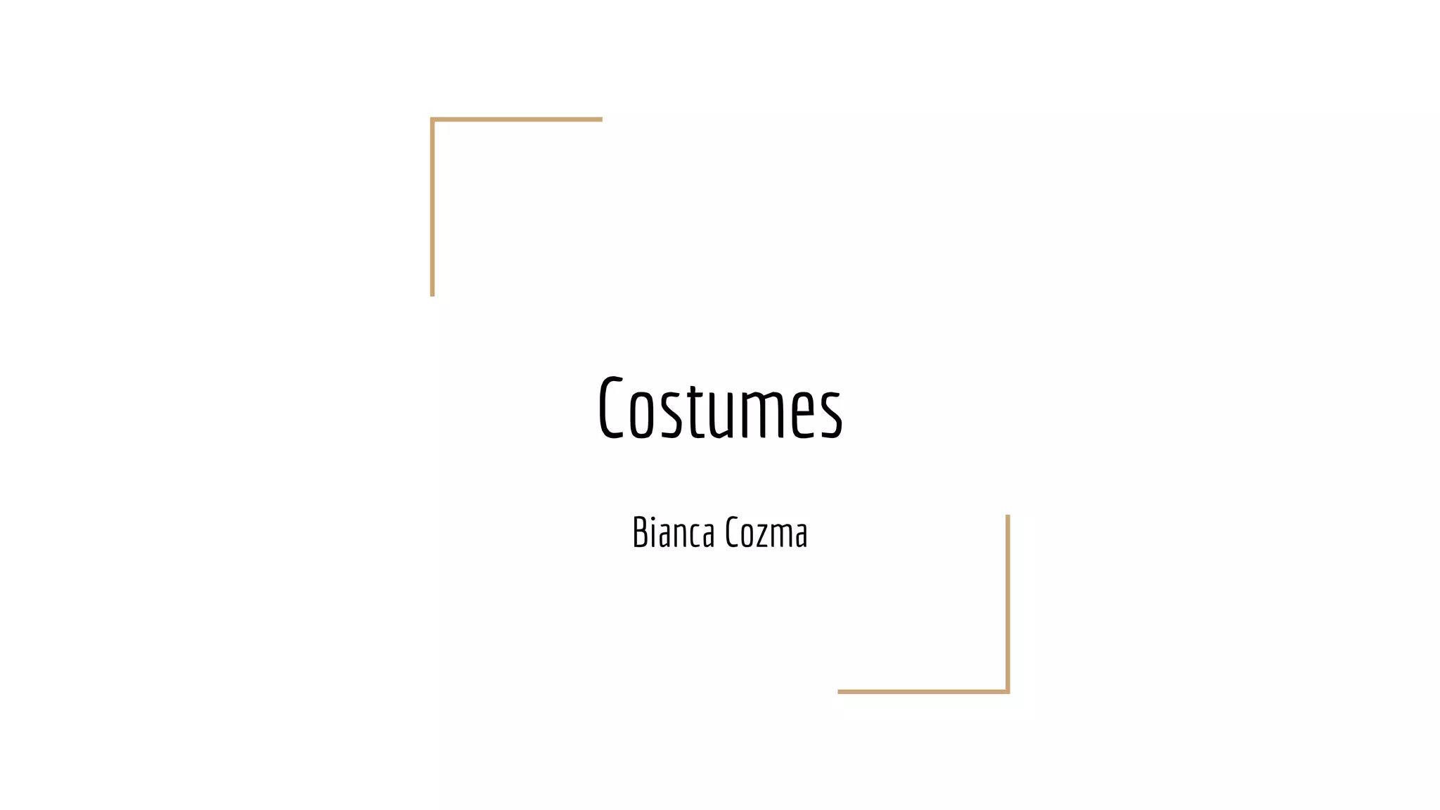 Costume 123 | PPT