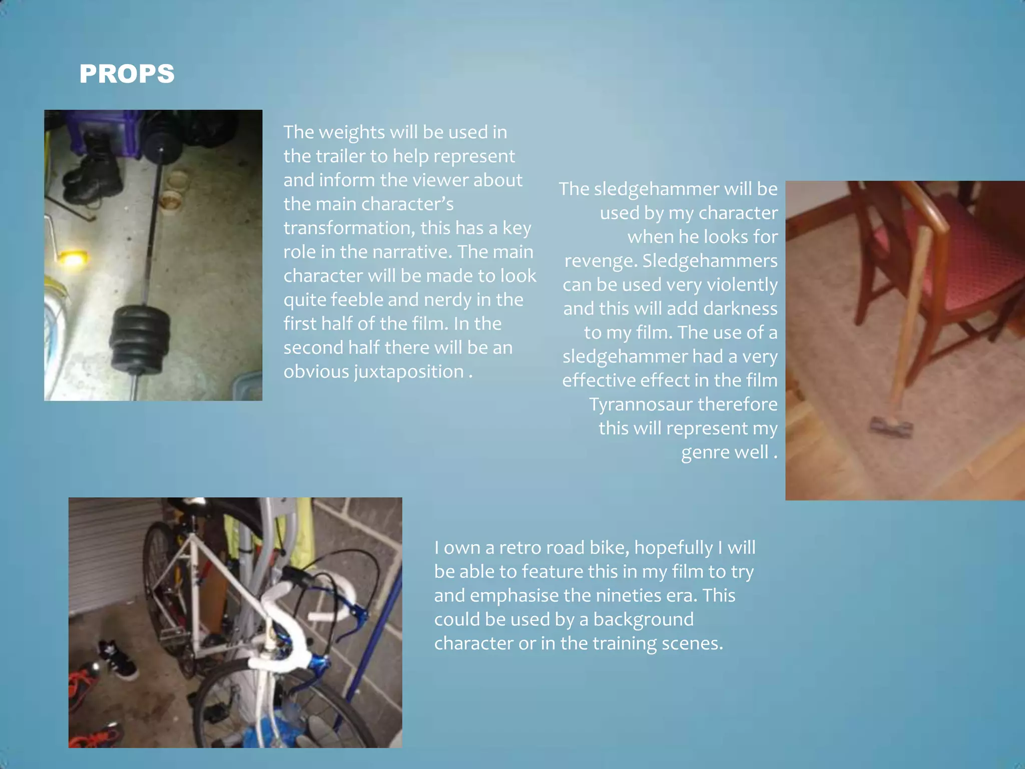 Costume and props | PPT