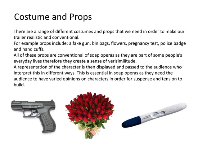 Costume and props | PPTX